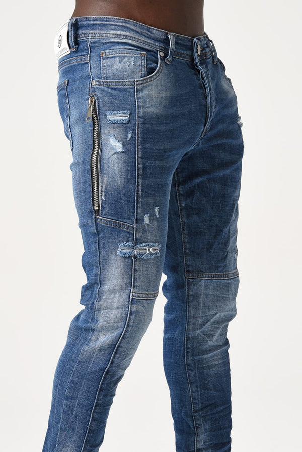 Men's Jeans Mario Morato European | Slim Fit | 2714 - Franky Fashion